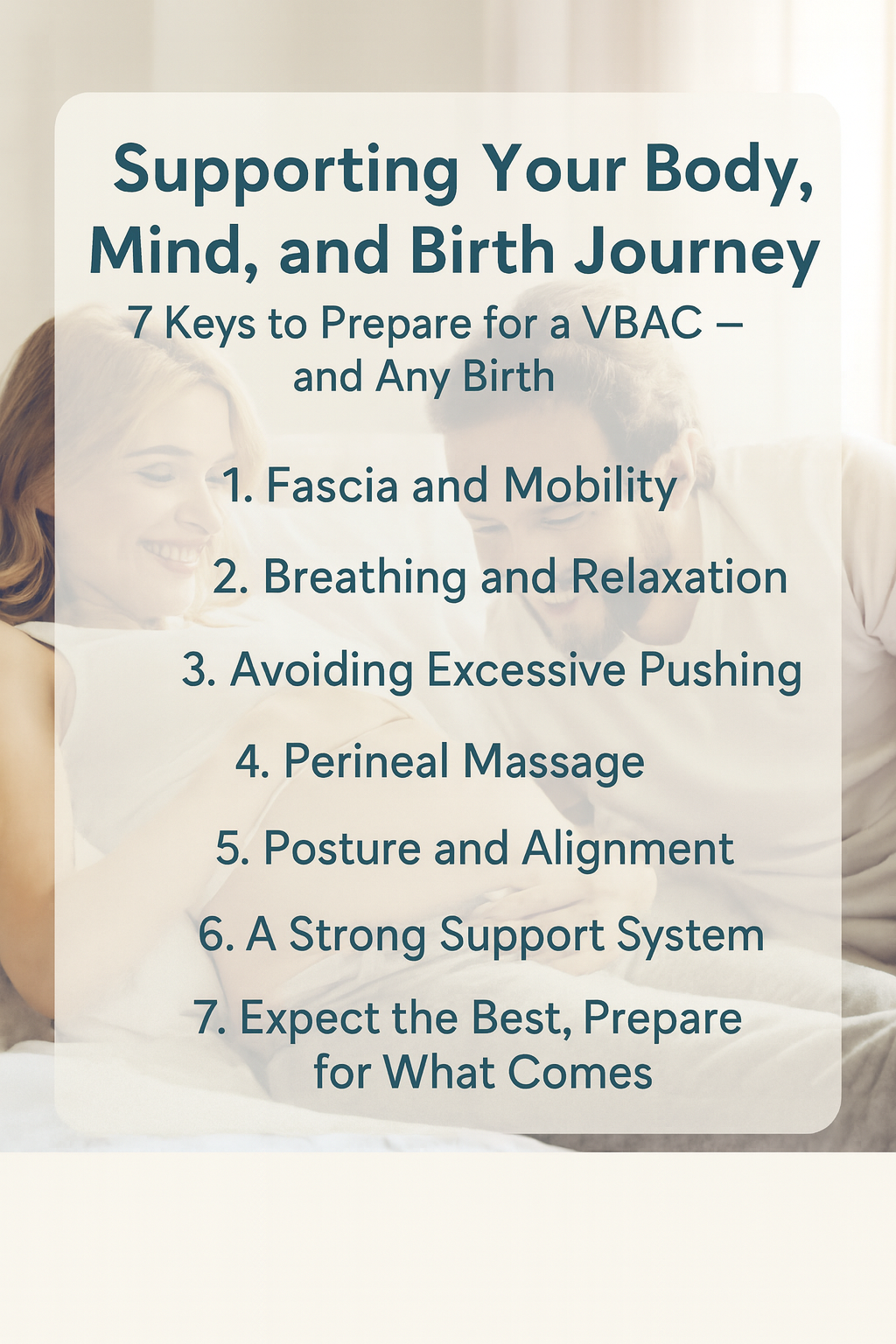 Supporting Your Body, Mind, and Birth Journey: 7 Keys to Prepare for a ...